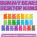 Discord Role Icons | Set of 14 Rainbow Monkeys, Acid Colors Collection ...