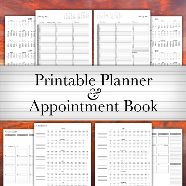 2023 Appointment Book - Etsy