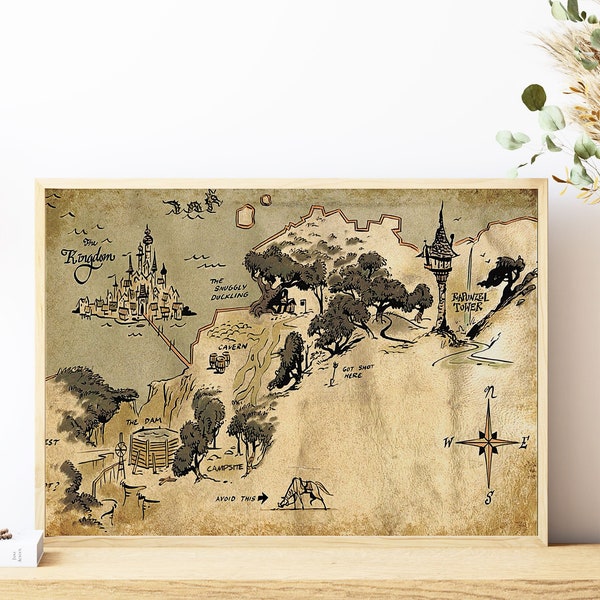 Tangled Poster - Etsy