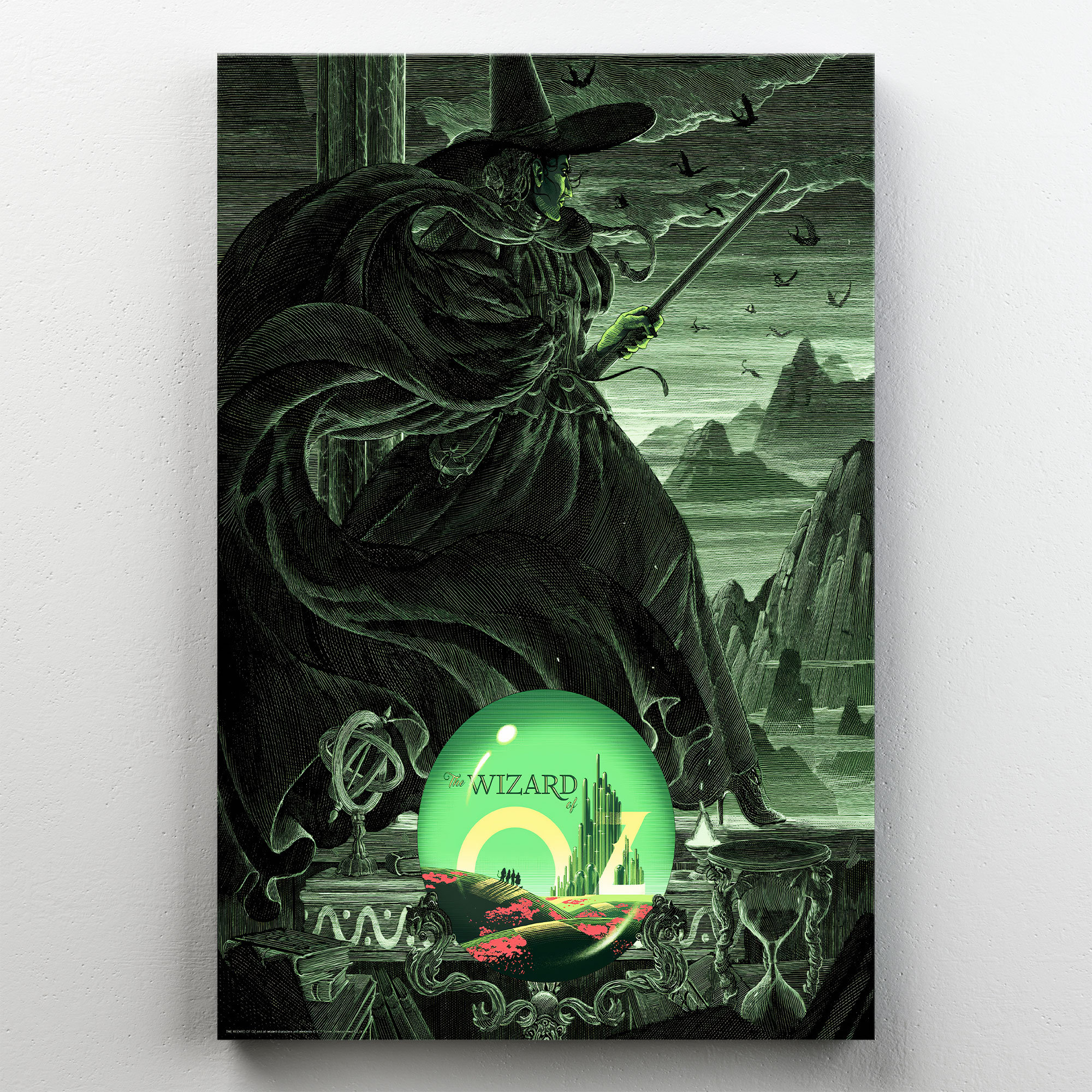 Wizard of Oz Attraction Disney Premium Matte Vertical Poster sold by ...