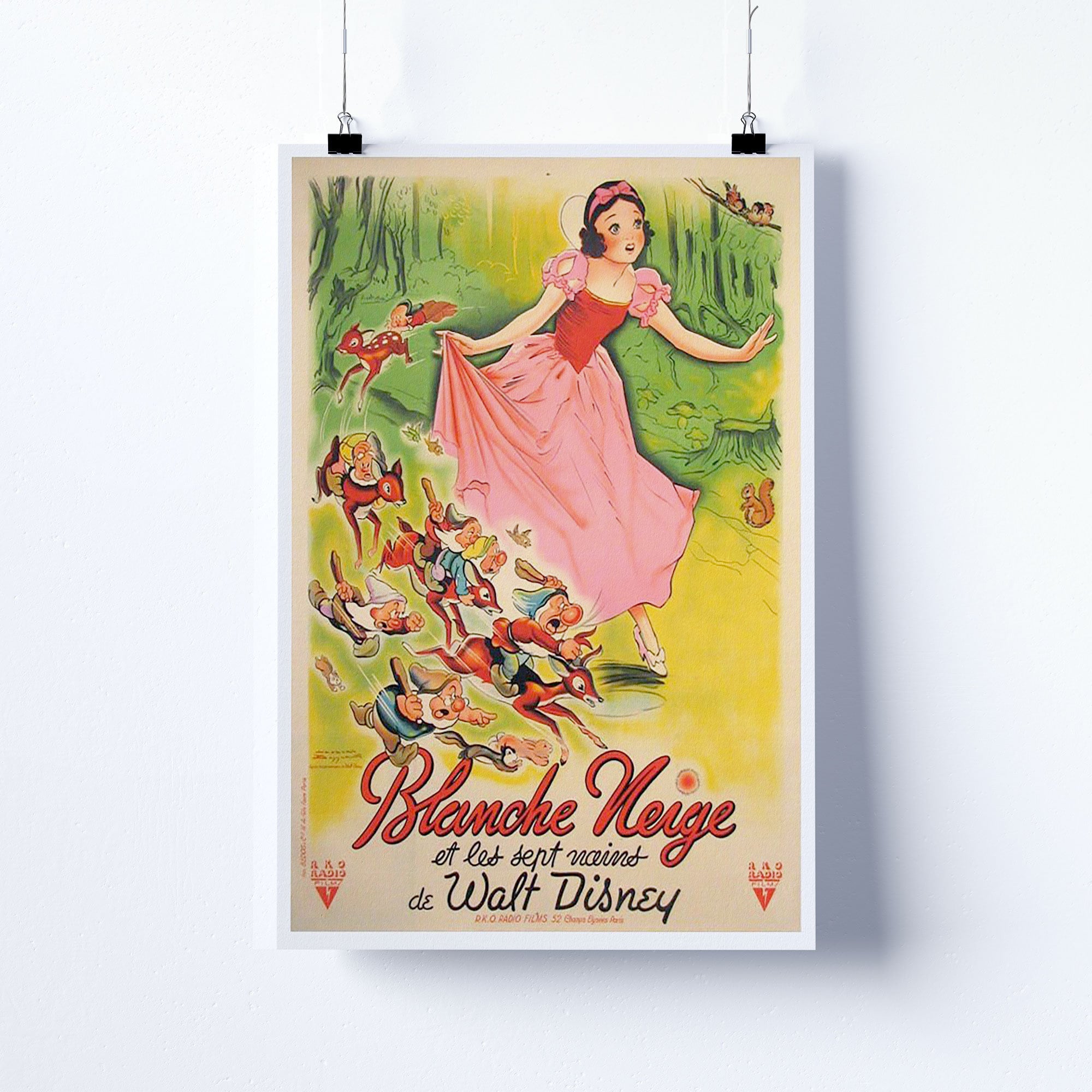 Disney Snow White Poster, Disney Movie Poster sold by Chain Inaudible ...