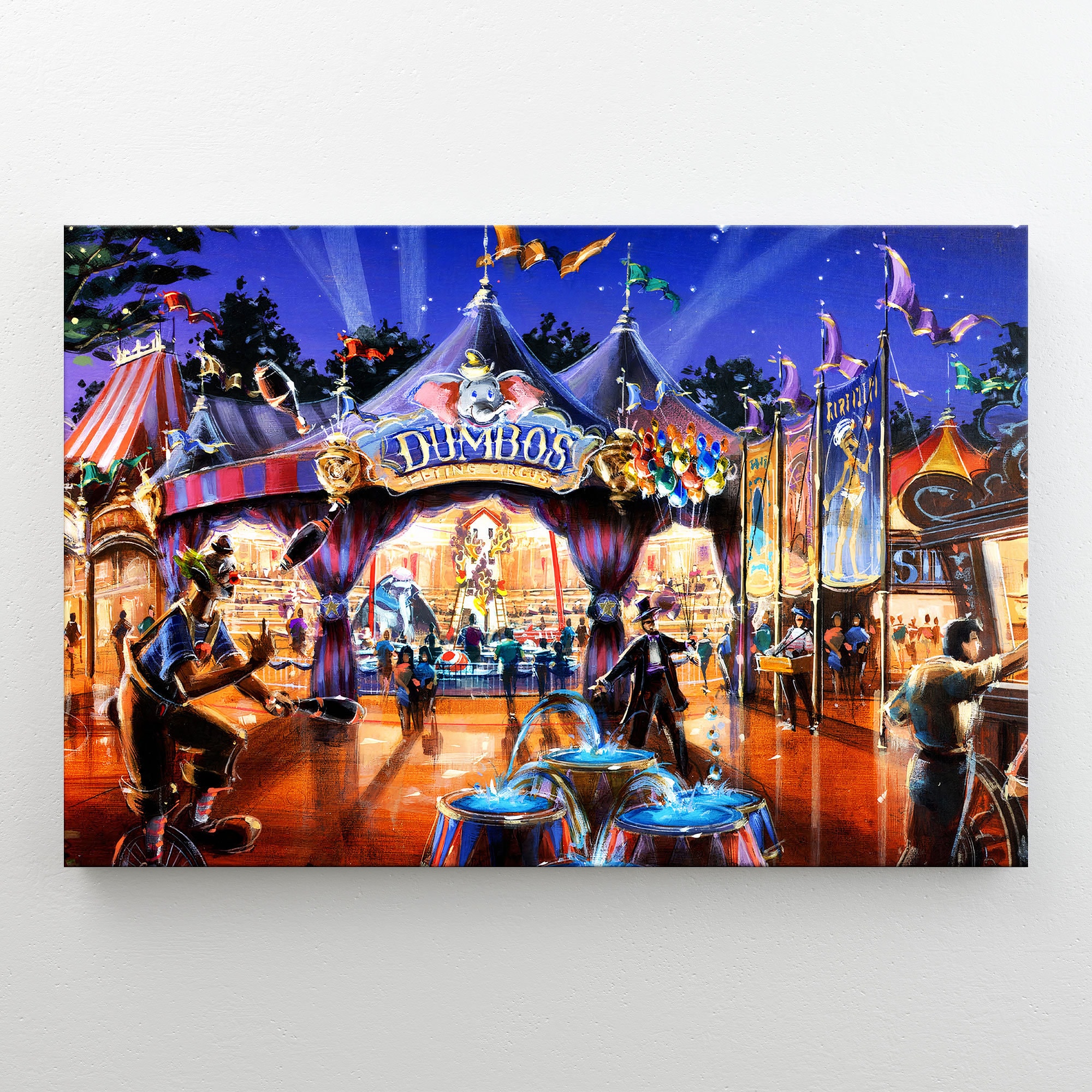 Dumbo Elephant Poster Dreamland Dumbo Poster Dumbo Kingdom - Etsy