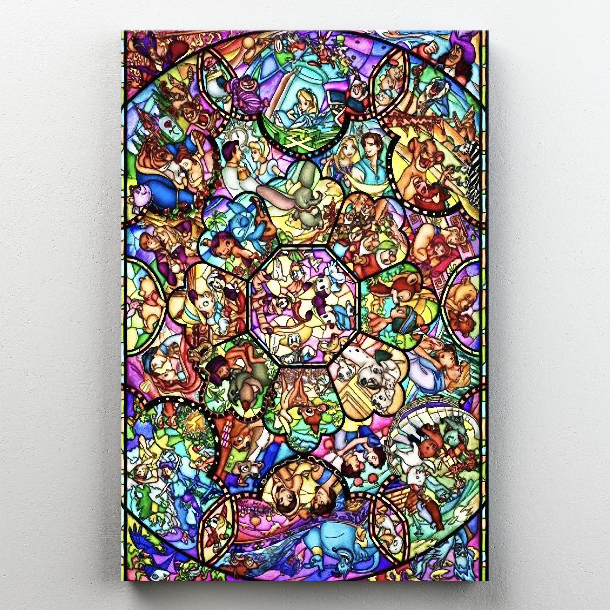Disney Stained Glass Poster sold by Ilse Dusty | SKU 3810083 ...