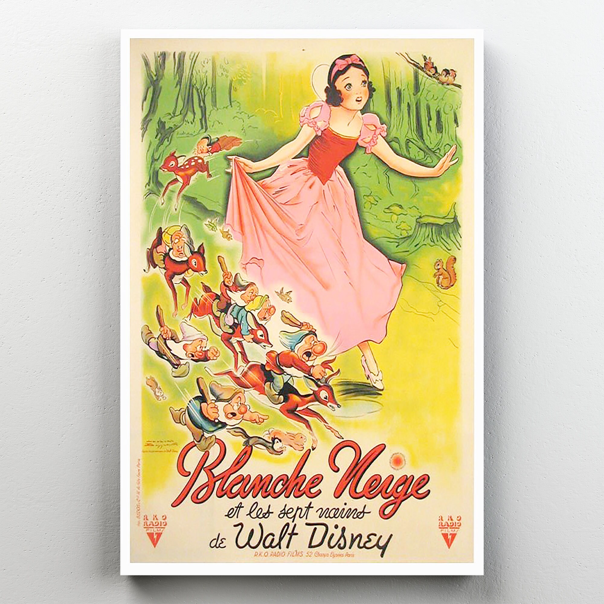 Disney Snow White Poster, Disney Movie Poster sold by Chain Inaudible ...