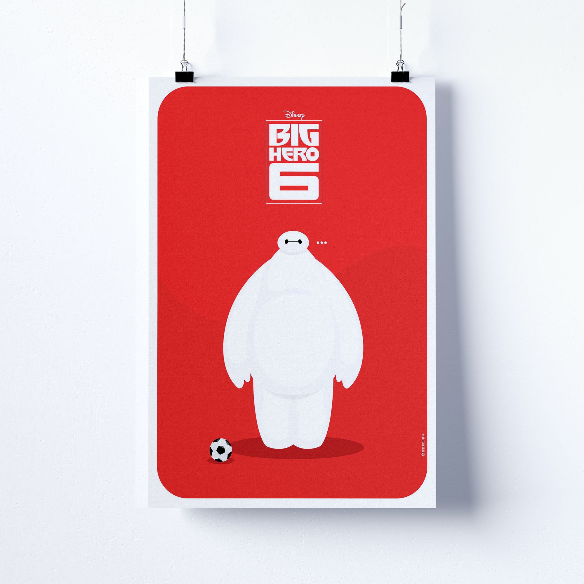 Disney Big Hero 6 Movie Poster Disney Movie Print Disney - Etsy