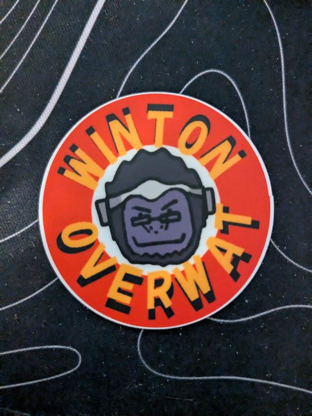 Winton Overwat Funny Meme Sticker - Etsy