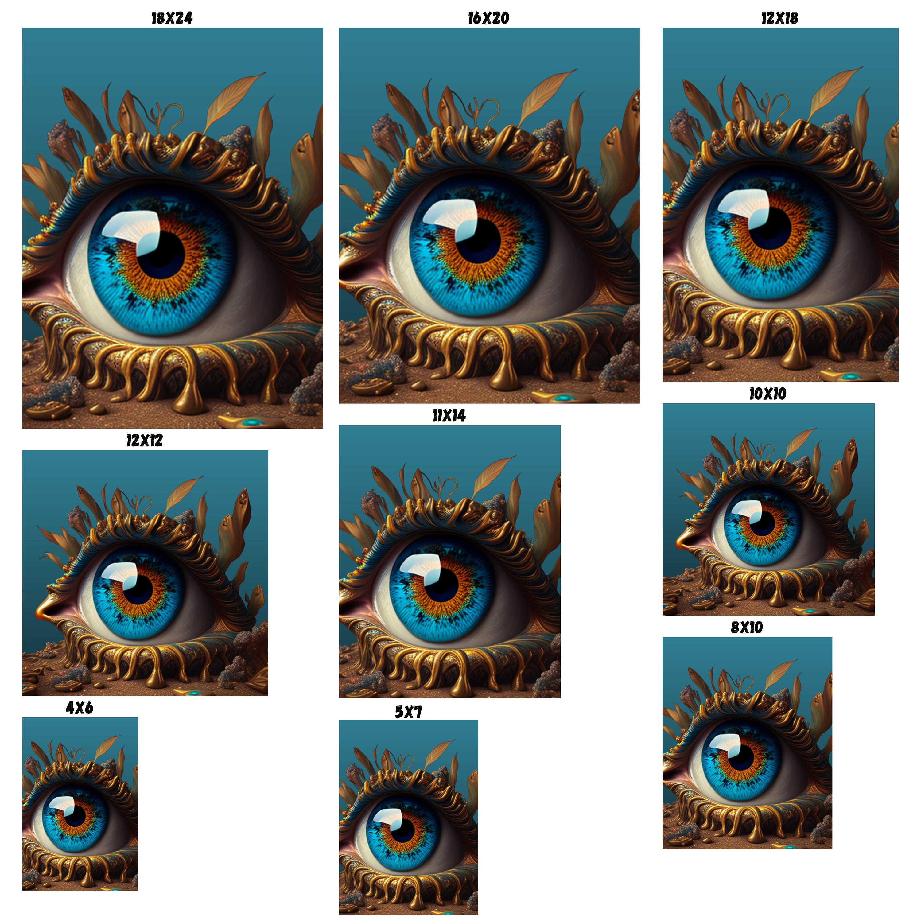 Third Eye Awakening Printable Art, Ajna, Eye Looking at You, Chakra Art ...