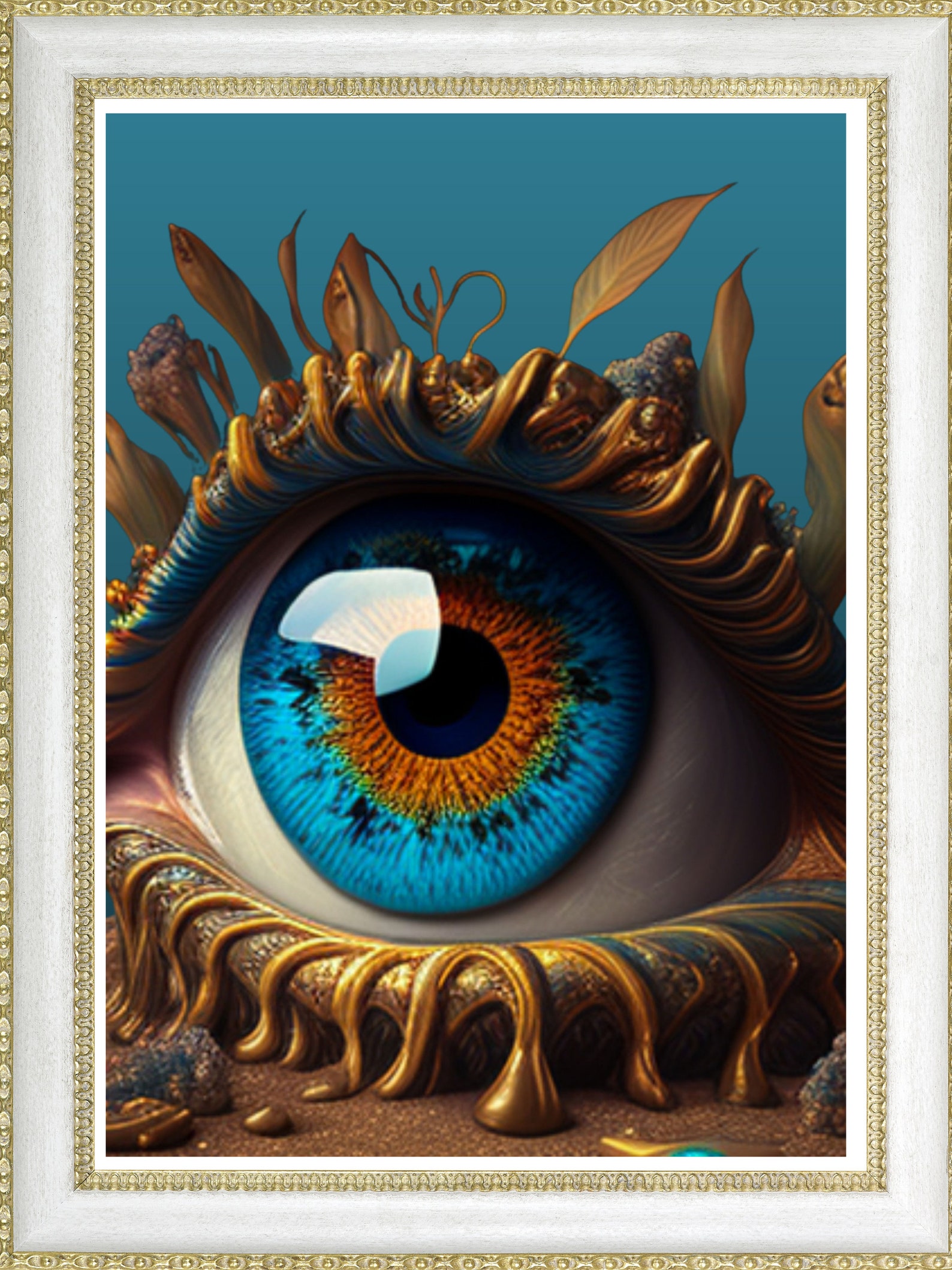 Third Eye Awakening Printable Art, Ajna, Eye Looking at You, Chakra Art ...