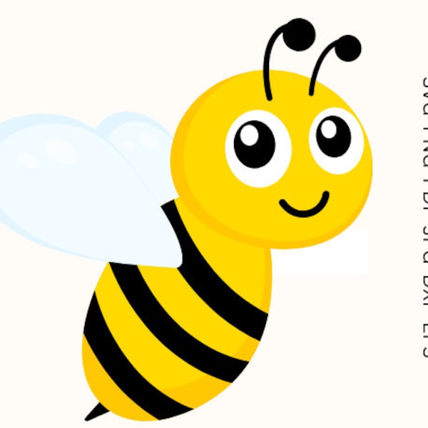 Bee Clip Art - Etsy