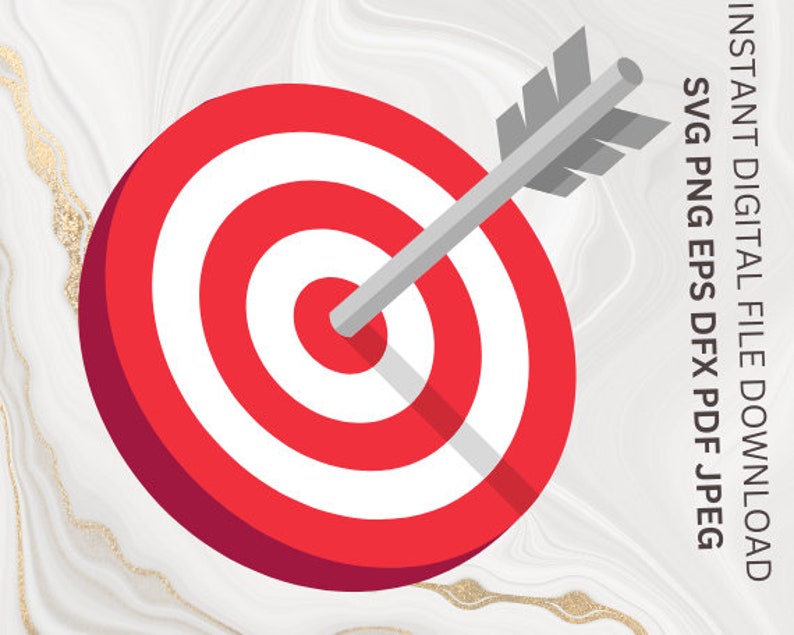 Target Arrow Png Target Svg Arrow Svg Bullseye Png Bulls Eye Svg Png ...