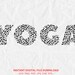 Yoga Pose Png Yoga Word Vector Png Yoga Svg Yoga Silhouette Buddha Svg ...