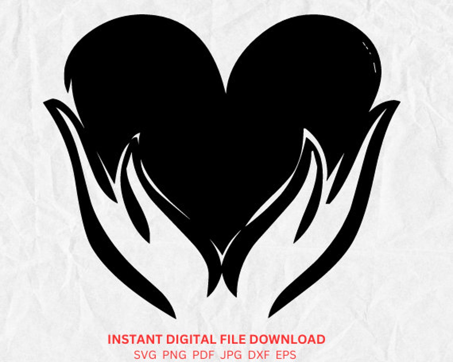 Hands Heart Svg Png Healing Hands Svg Png Healing Heart Vector Png Love ...