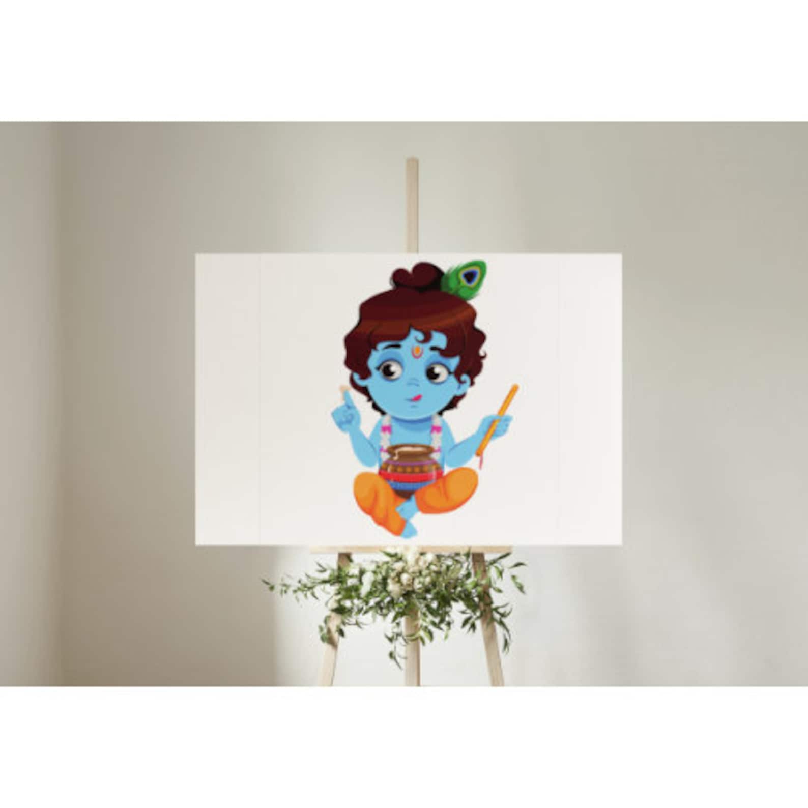 Krishna Png Svg Baby Krishna Png Svg Little Krishna Svg Spiritual Png ...