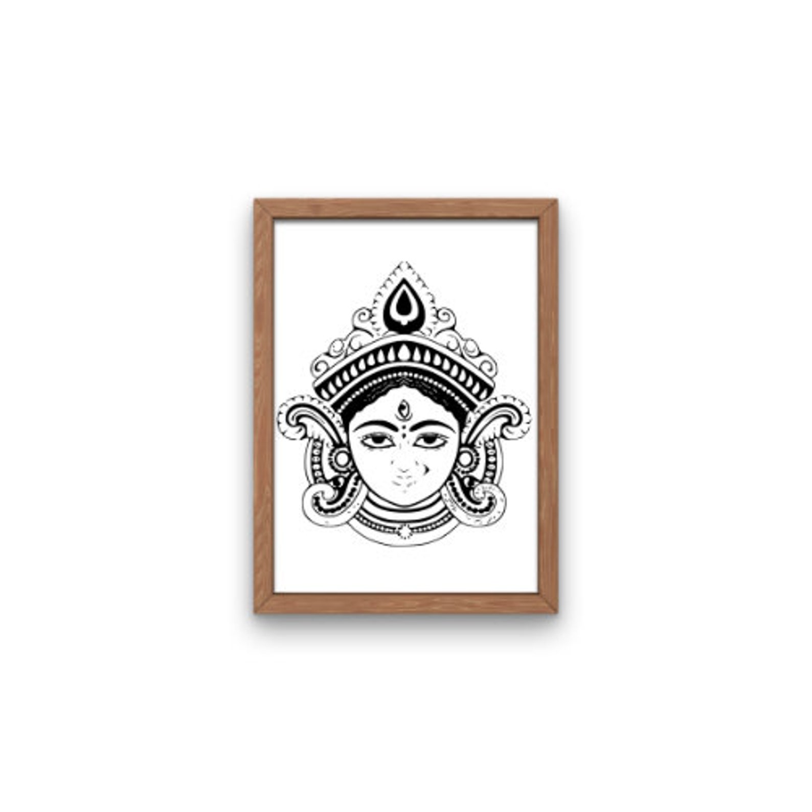 Durga Svg Devi Svg Png Goddess Svg Png Spiritual Png Durga Silhouette ...