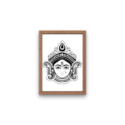 Durga Svg Devi Svg Png Goddess Svg Png Spiritual Png Durga Silhouette ...