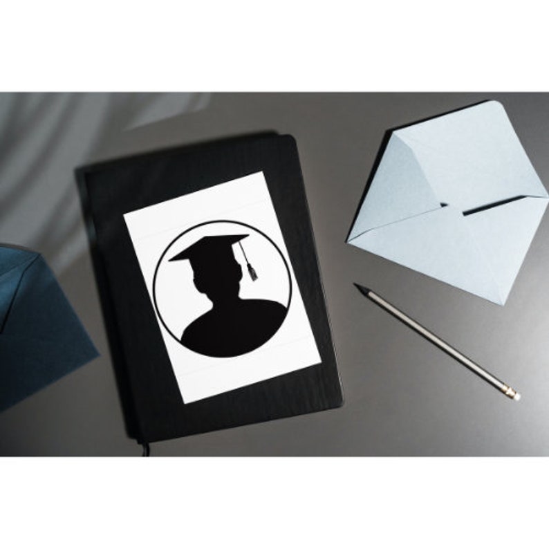 Graduation Cap PNG SVG Graduation Diploma Png Svg Graduate Silhouette ...