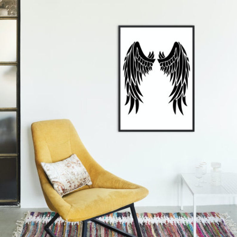 Angel Wings SVG Angel Files for Cricut Feather Wing Vector Angel Svg ...