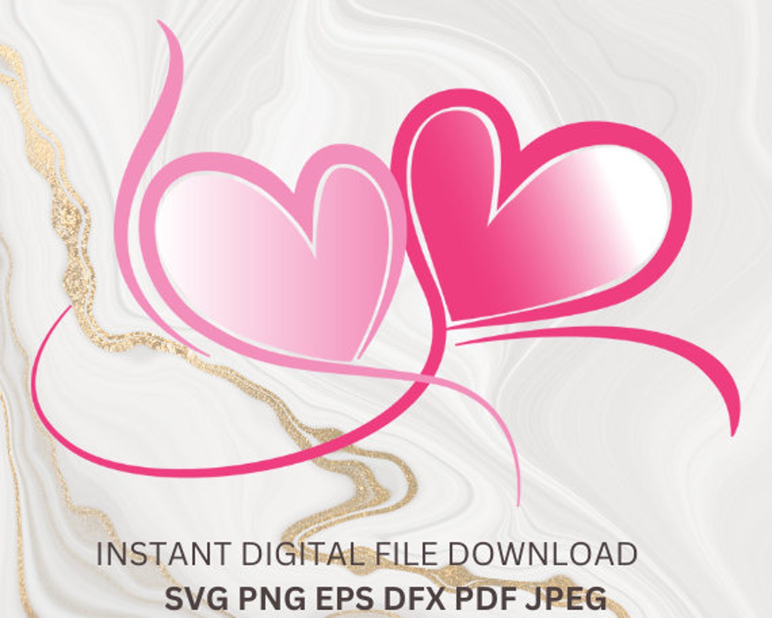 Heart Svg Png Pink Hearts Svg Png Heart Sign Png 2 Hearts Png Art ...