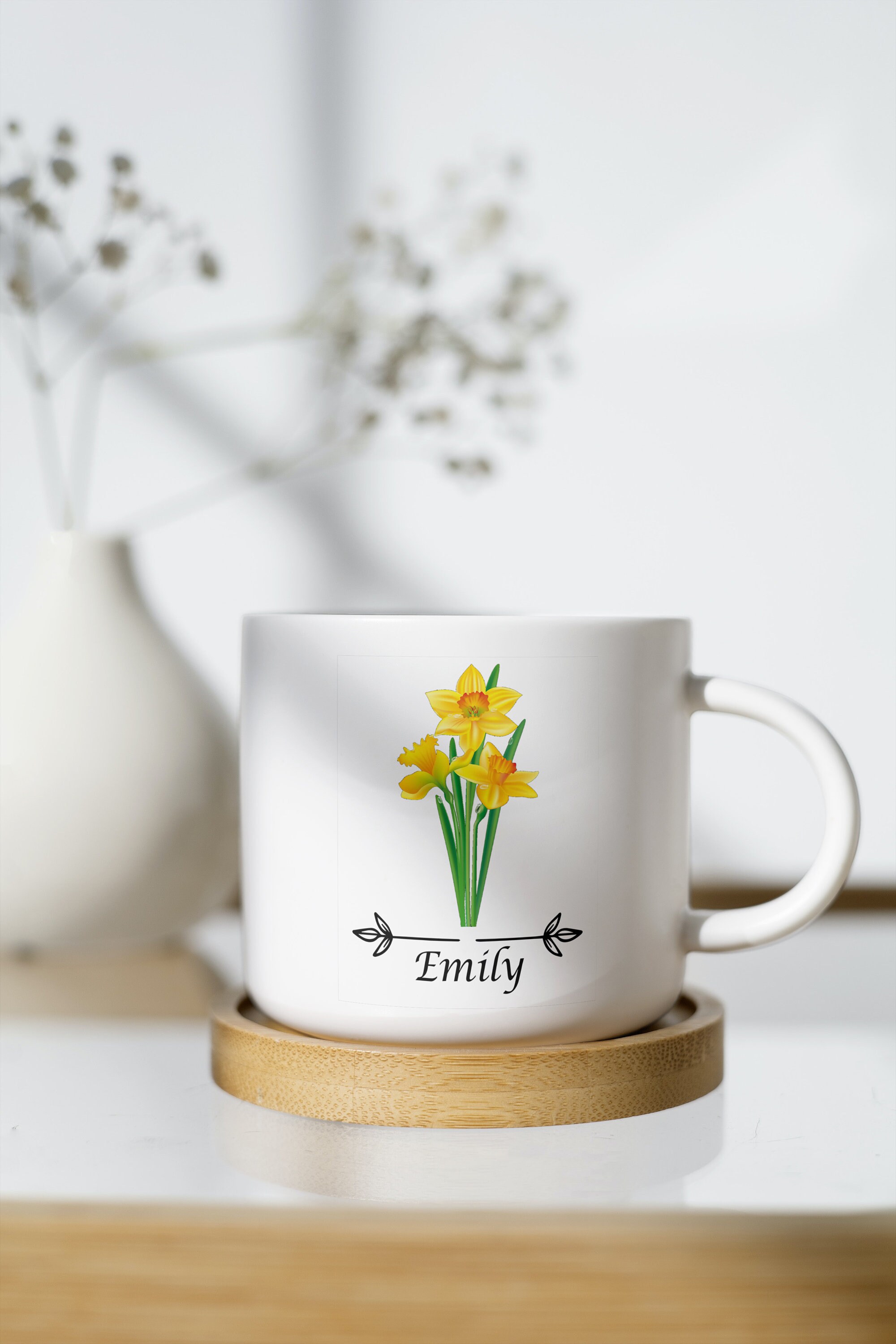 Custom Personalized Birth Month Flowers Gift Birth Month - Etsy