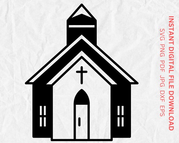 Church Vector Church Png Church Icon Svg Christian Png Religious ...