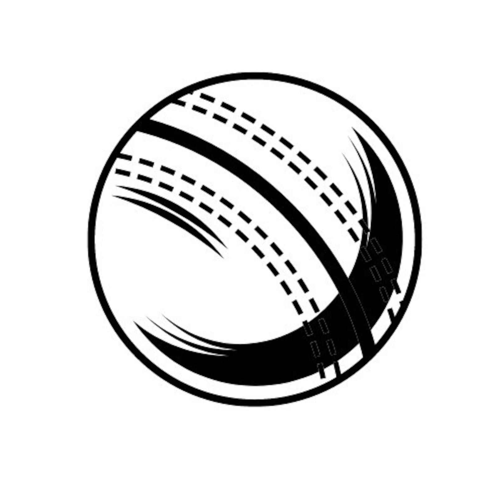 Cricket Svg Bundle Svg Cricket Ball Bat Stumps Vector Silhouette Motion ...