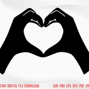 Hands Heart Svg Png Holding Hands Svg Png Vector Love Hands Png ...