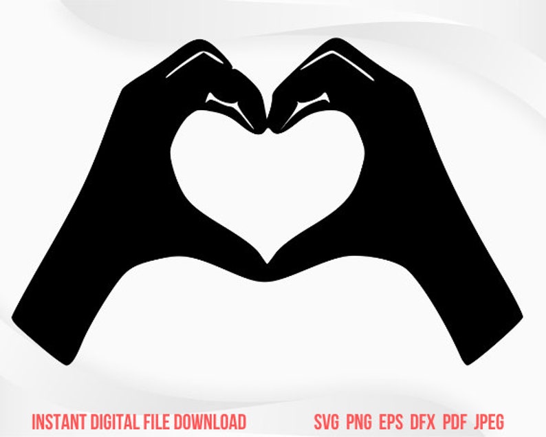 Hands Heart Svg Png Holding Hands Svg Png Vector Love Hands Png ...