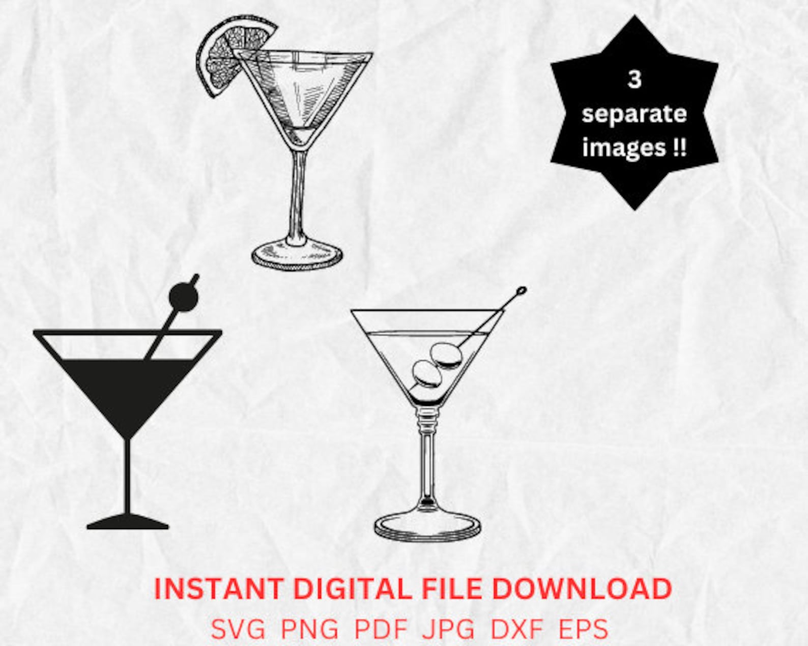 Martini Png Martini Svg Martini Vector Martini Clipart Martini Cricut ...