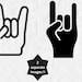 Rockstar Skull Svg Png: Bold Cut File for Music Decor - Etsy UK