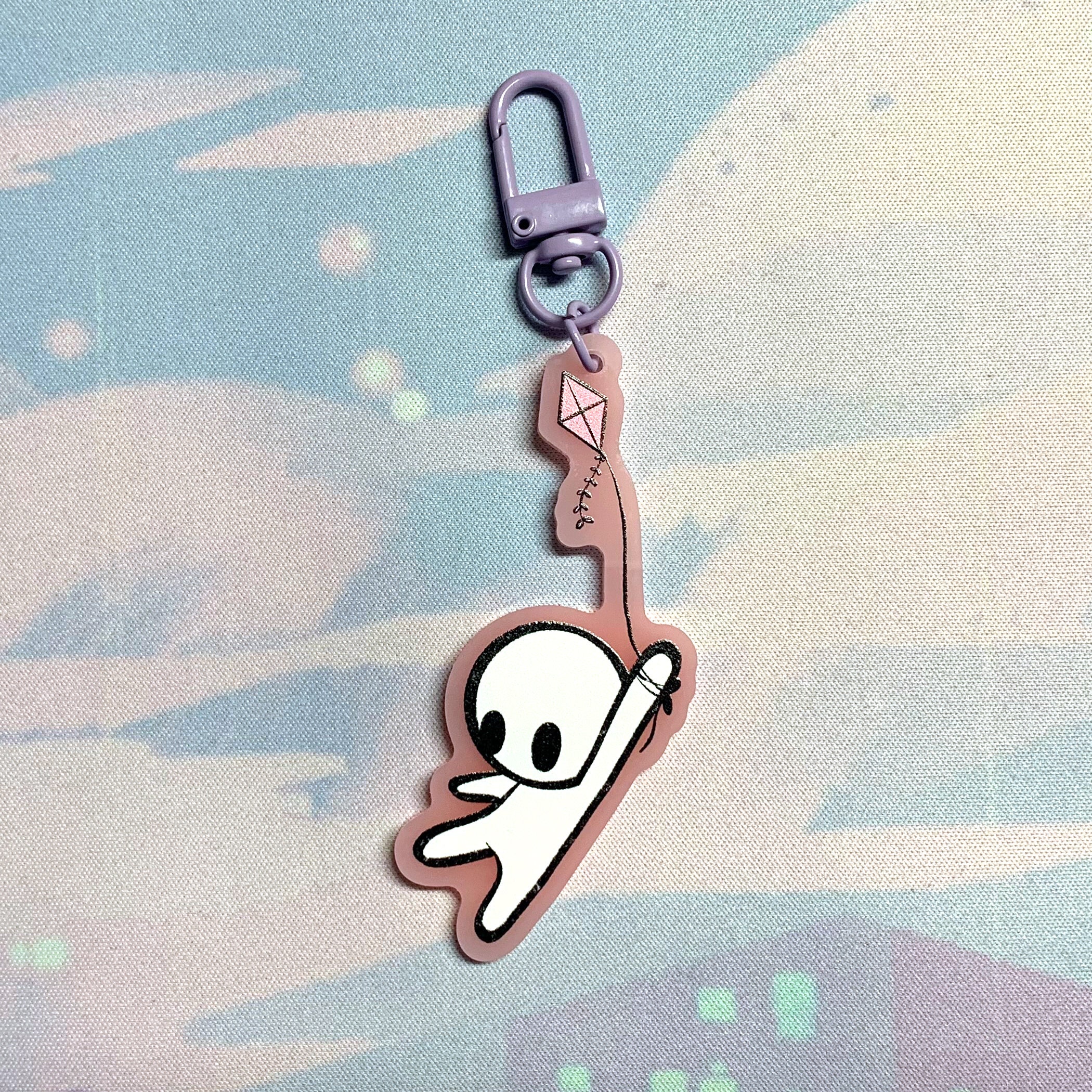Characters Floating Keychain - Etsy