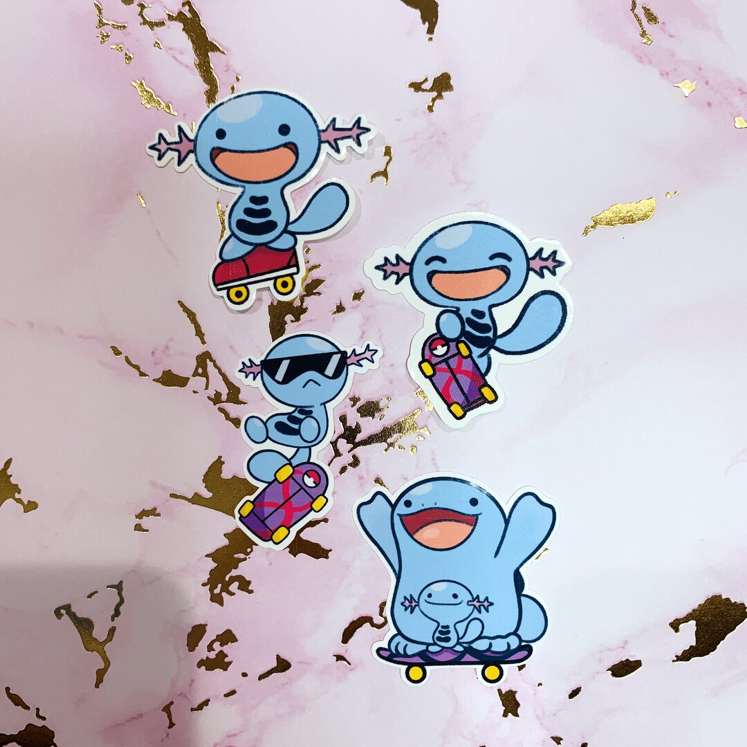 Sk8r Wooper Stickers - Etsy