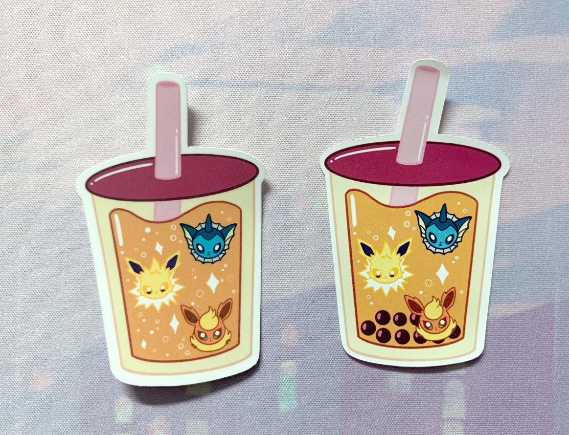 Kanto Eeveelutions Boba - Etsy