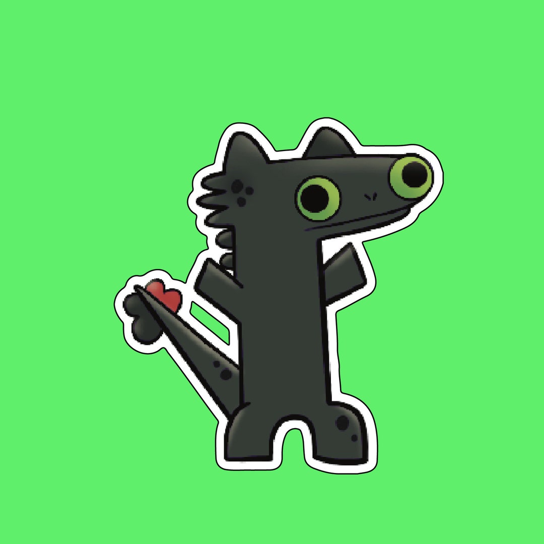 Toothless Sticker - Etsy