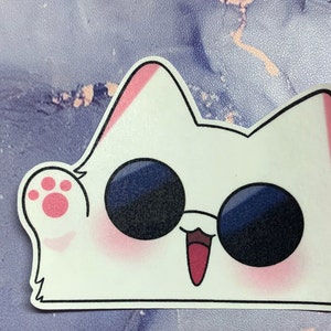 Gojo Cat Stickers - Etsy