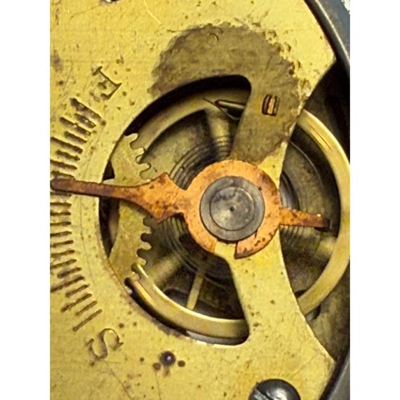 Vintage 1940s E Ingraham Pocket Watch For Parts Resto… - Gem