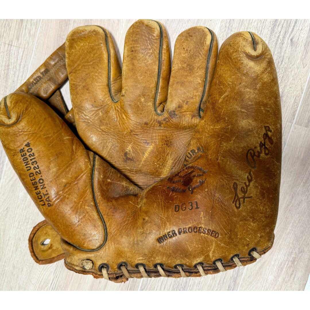 Golden Era Vintage MLB Lew Riggs D&M Draper Maynard DG31 Leather ...