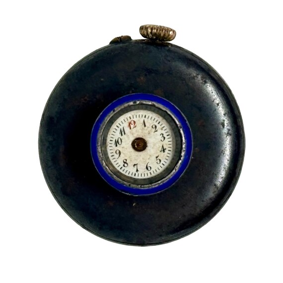Antique (c 1890-1920) Button Loop Hole Watch Cobalt B… - Gem