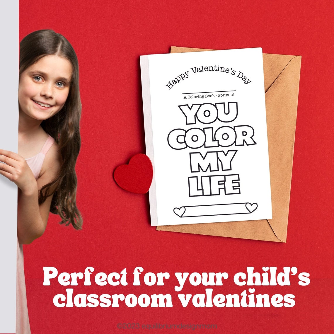 PRINTABLE Valentine Activity Coloring Book 10 Coloring Pages With Love ...