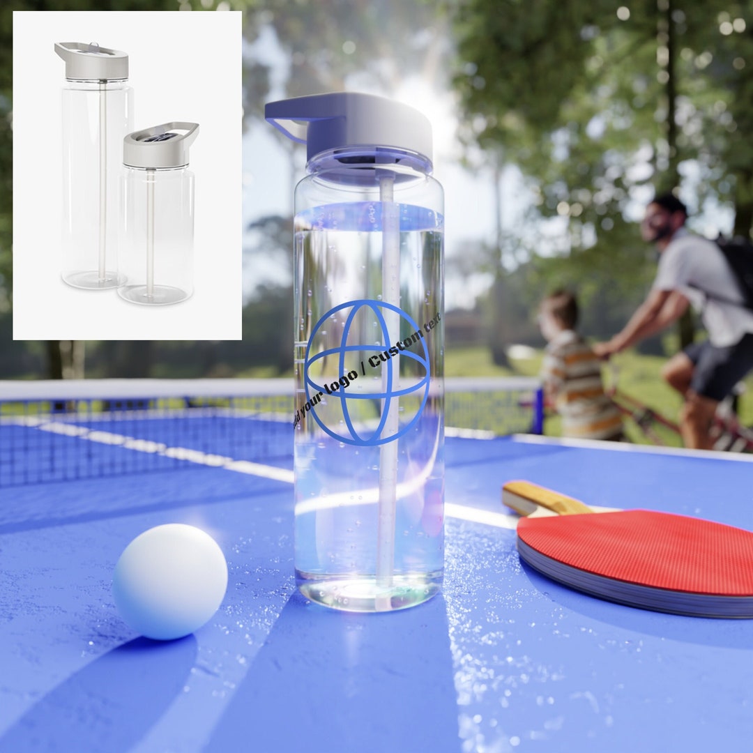 Custom Personalized Water Bottle, 16.9oz OR 25oz tritan, Put Your Logo ...