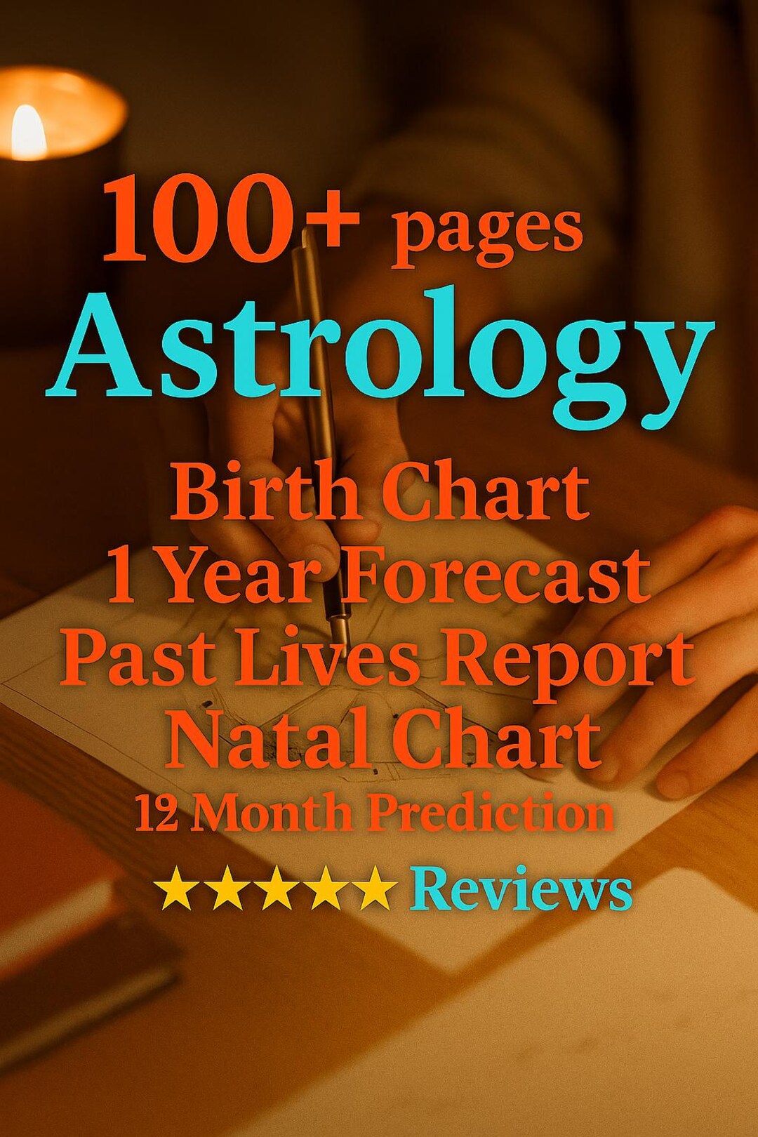 In-depth Astrology Bundle: Natal Chart, Forecast, Past Lives (PDF) - Etsy