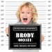 Photo Booth Background Prop | Mugshot Backdrop Sign | Kids Cops and ...