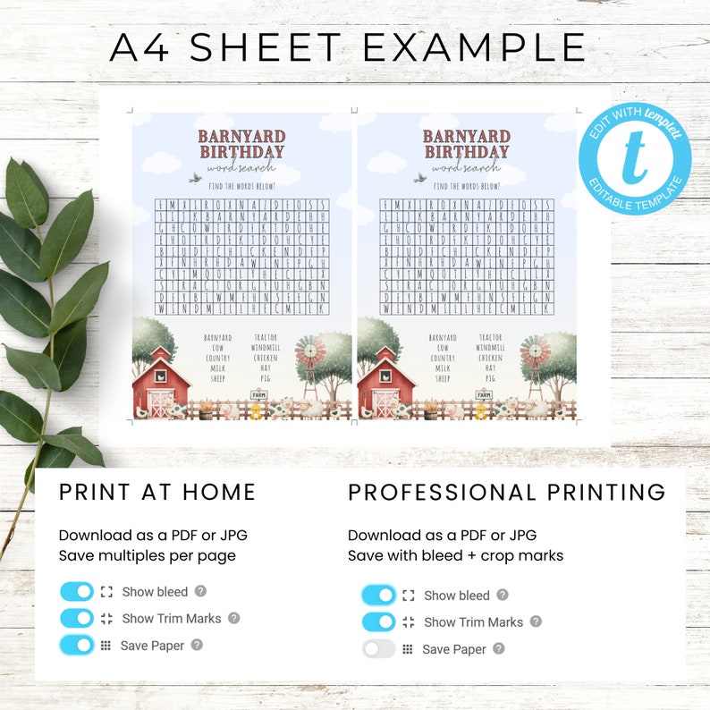 Farm Word Search Puzzle Printable | Animal Word Sleuth Activity | Boys ...