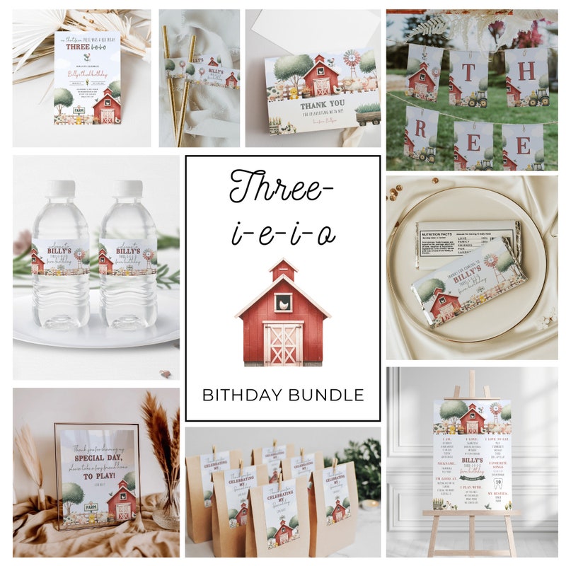 Three Ieio Party Decor - Etsy UK