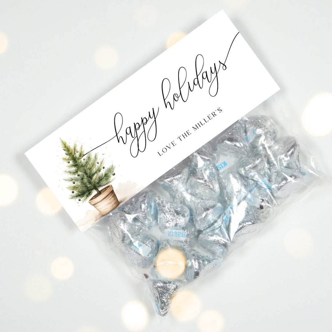 Christmas Treat Bag Topper Template | Teacher Appreciation Gift Bag ...