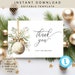 Editable Family Christmas Card Template Greenery Ornament - Etsy