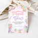 Pastel Candy Thank You Card | Editable Sweet Celebration Birthday Note ...