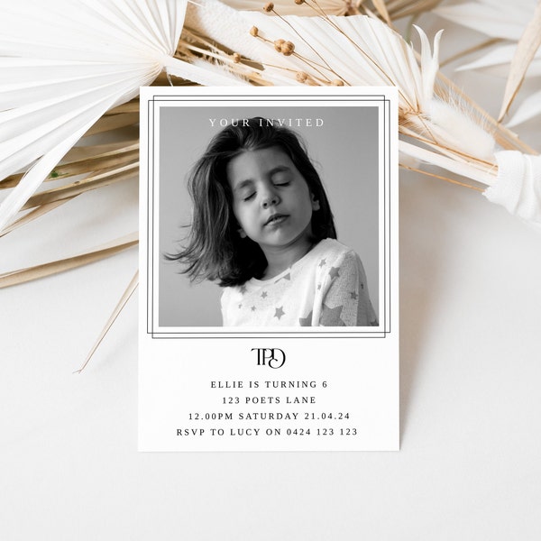 Album Cover Invitation - Etsy