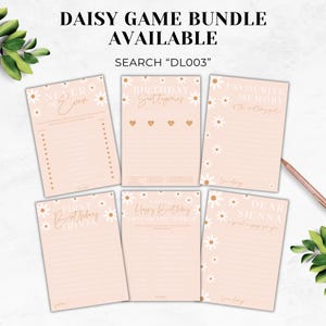 Daisy First Birthday Party Time Capsule Sign Template | Special Message ...