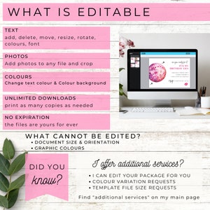 Pink Disco Straw Tag Template | Custom Party Favor Straw Flag ...