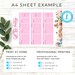 Printable Christmas Gift List Tracker Template Holiday - Etsy